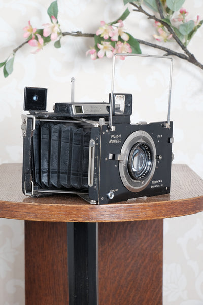 SUPERB! Circa 1933 Plaubel Makina II, 6x9, coupled Rangefinder camera ...