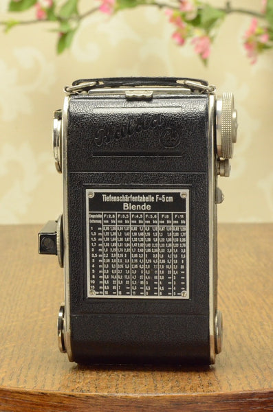 1936 Balda Baldina, 35mm camera with Compur shutter, Freshly Serviced ...