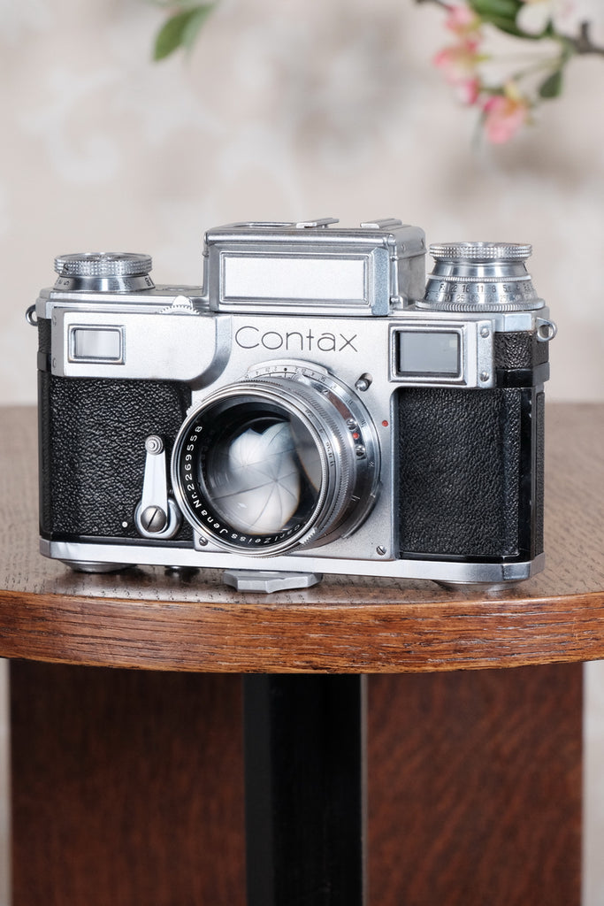 RARE! 1941 German Navy Zeiss-Ikon Contax Camera, Freshly Serviced ...