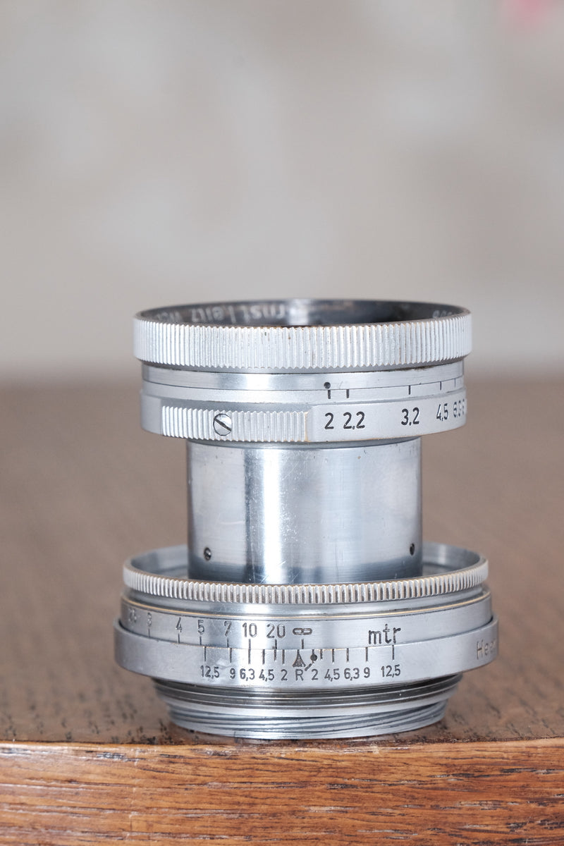 RARE! 1940 Military Leitz 50mm Summitar lens, with “HEER” engraving ...