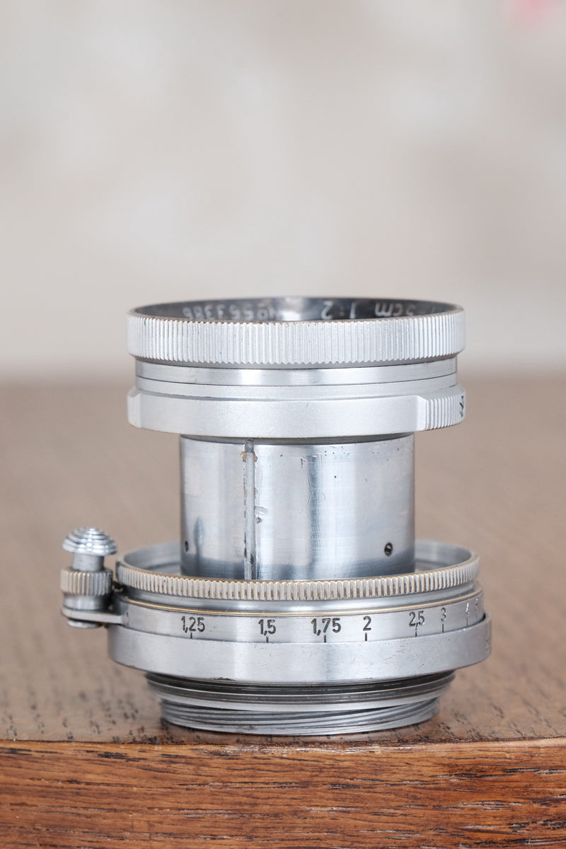 RARE! 1940 Military Leitz 50mm Summitar lens, with “HEER” engraving ...