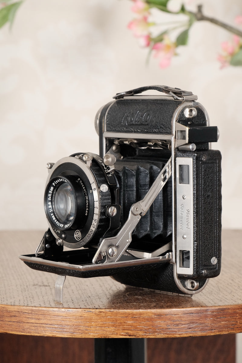 Superb! 1936 PLAUBEL ROLL-OP, Rare 6x4.5 Coupled Rangefinder Camera, C ...