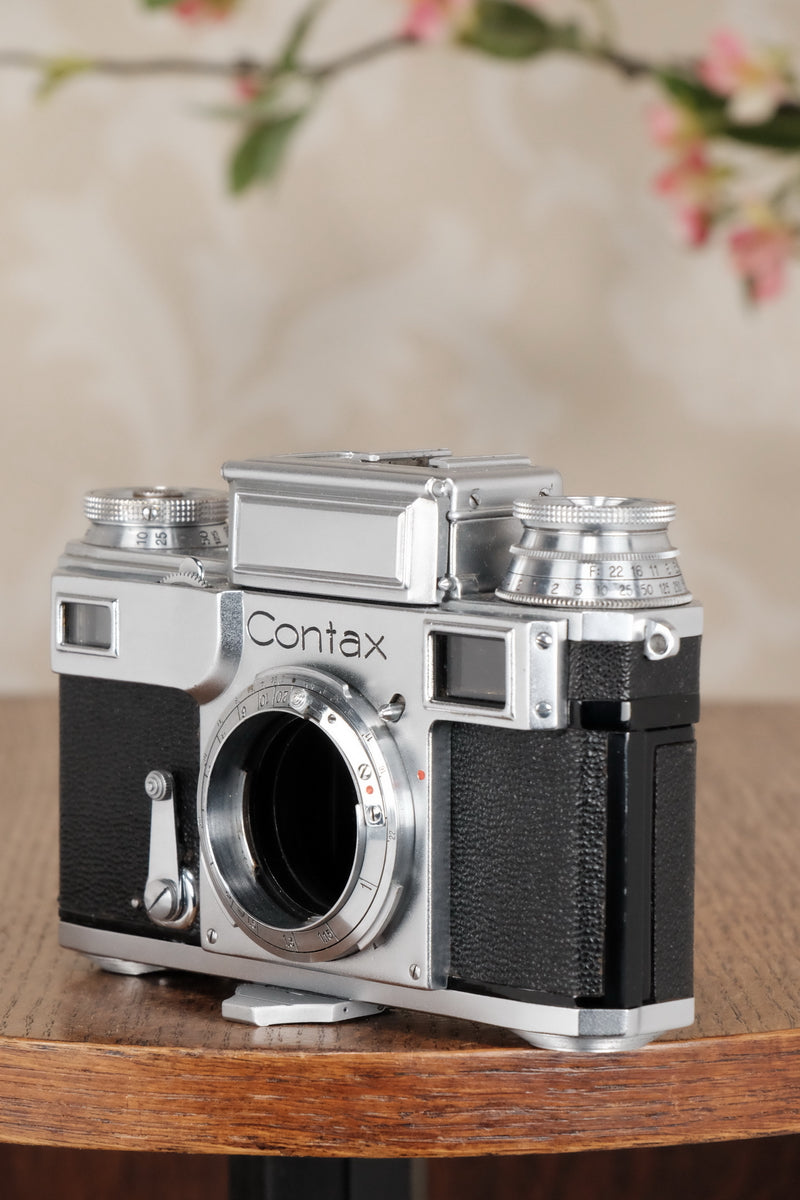Near mint, 1937 Zeiss Ikon Contax III body, CLA'd, Freshly Serviced ...