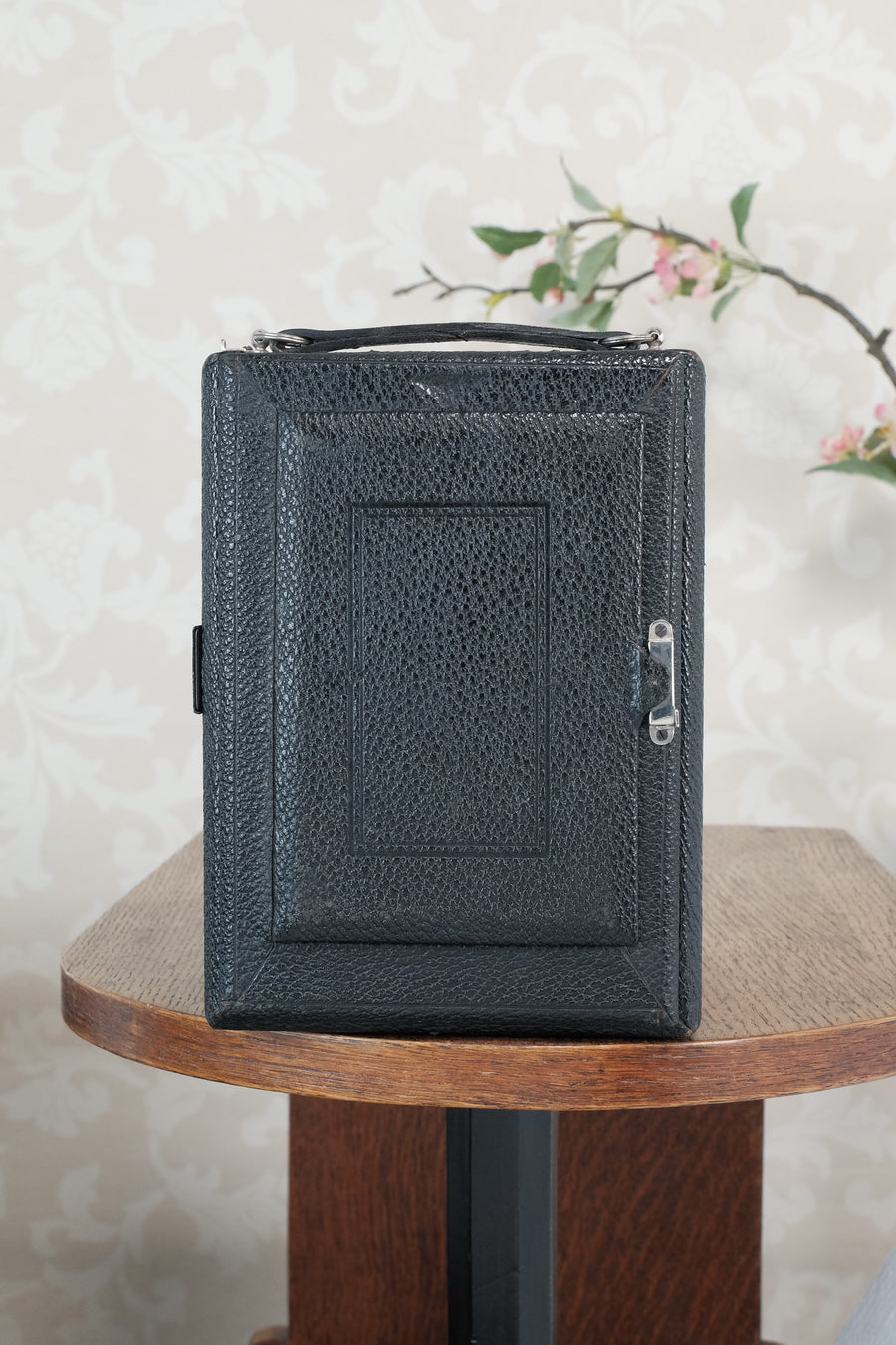 Near Mint! 1925 Camera with leather case & plate holders. Freshly serv ...