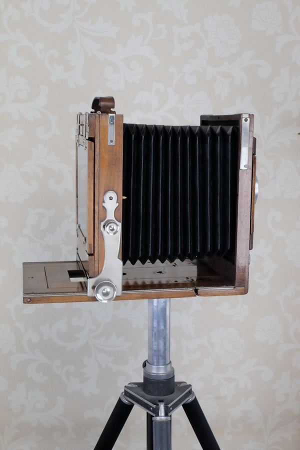 Excellent! 1900 Large Format 5x7 camera with 180mm HELIAR lens! CLA'd ...