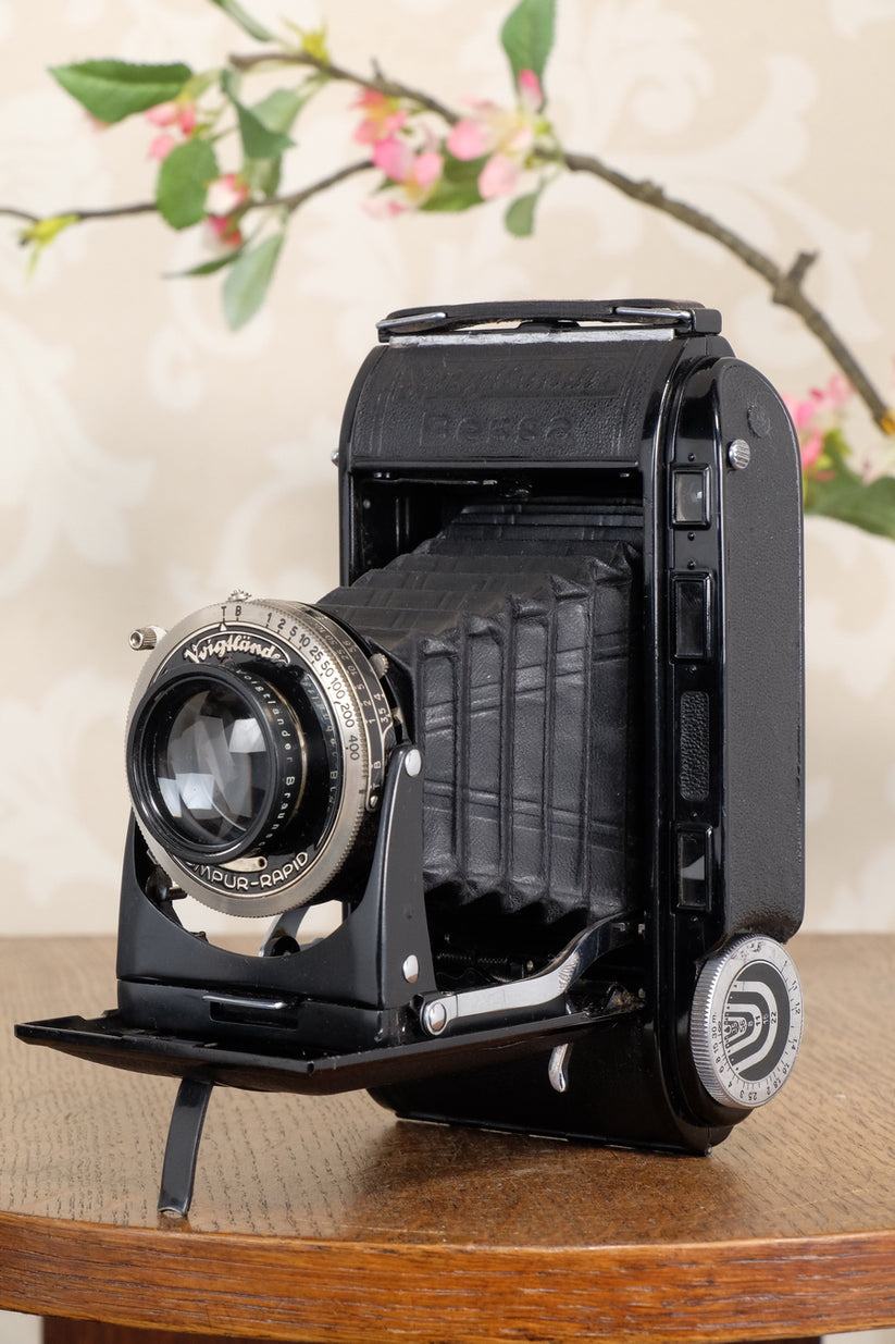 Superb! 1939 Voigtlander 6x9 Bessa Rangefinder. Freshly Serviced, CLA ...