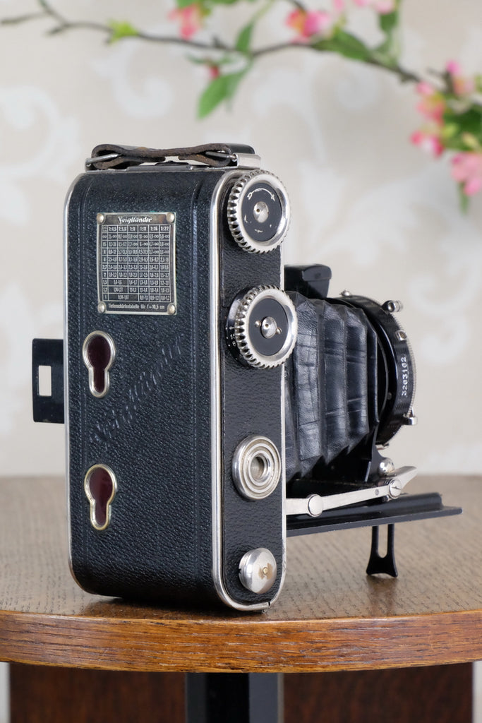 1935 Voigtlander Inos II 6x9 Folder, CLA’d, Freshly Serviced ...