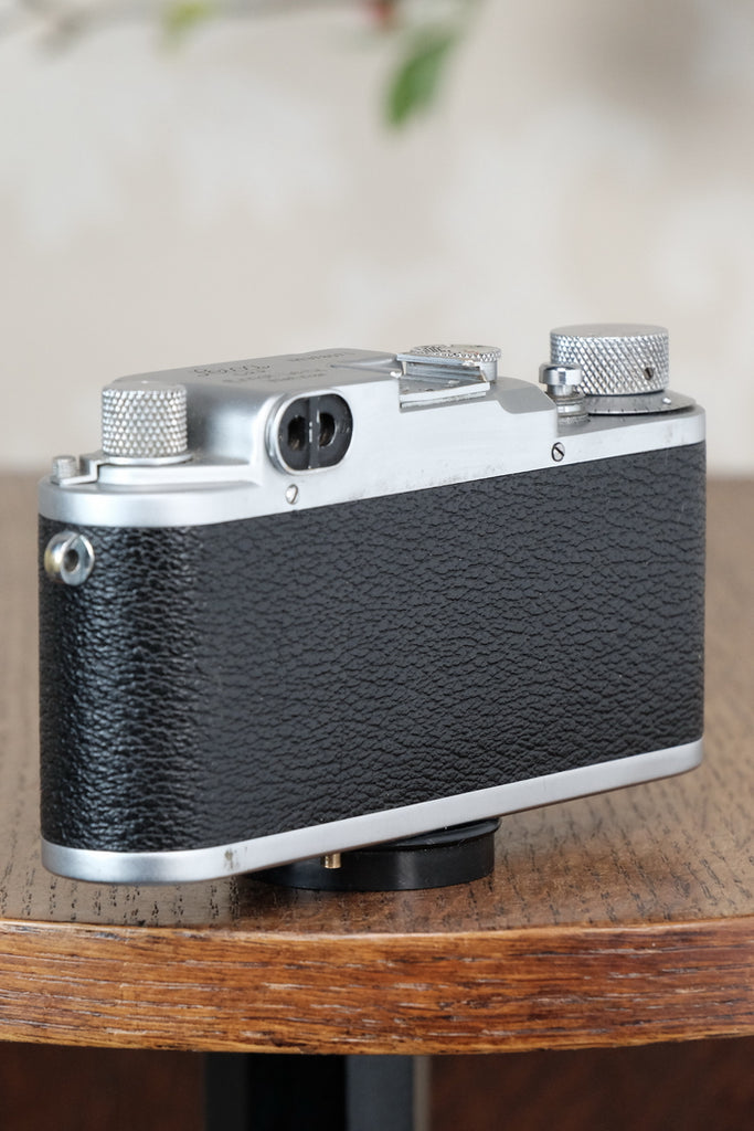 1942 LEITZ LEICA IIIc “stepper”, Desirable WWII model with red shutter ...