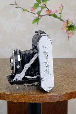 Rare! 1938 Balda Baldaxette, Coupled Rangefinder 6x4.5 folder, Freshly ...