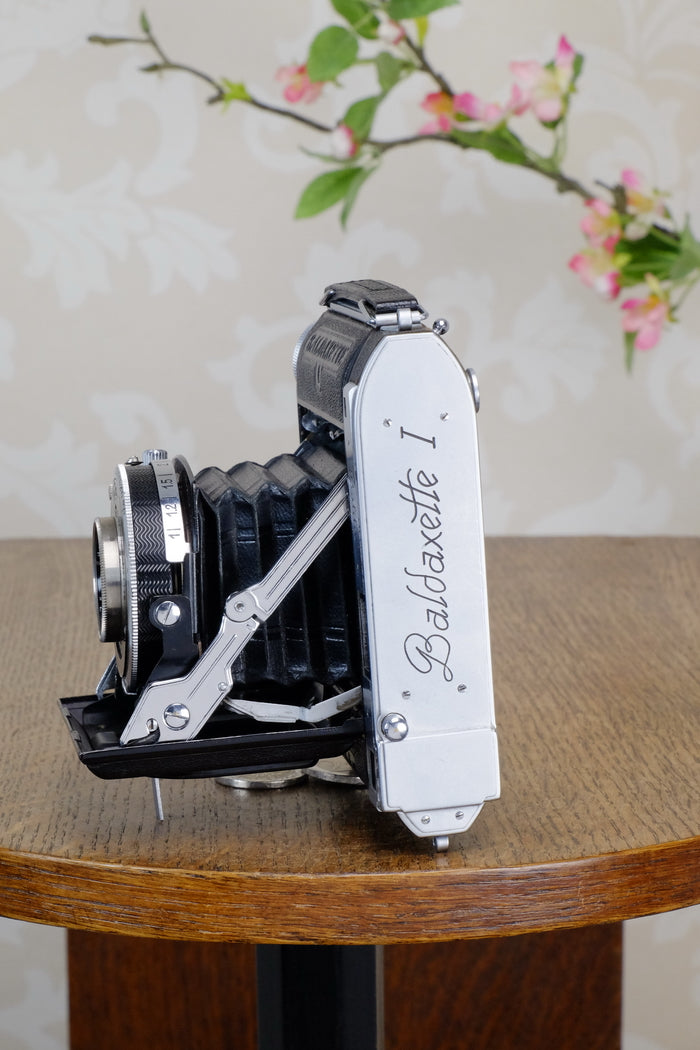 Rare! 1938 Balda Baldaxette, Coupled Rangefinder 6x4.5 folder, Freshly ...