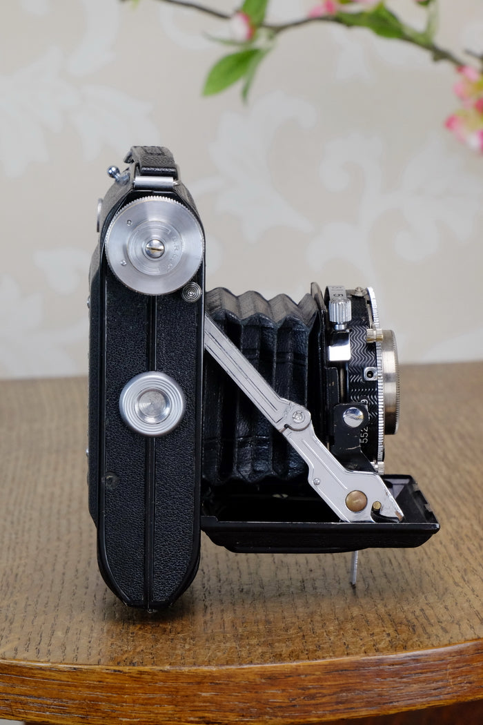Rare! 1938 Balda Baldaxette, Coupled Rangefinder 6x4.5 folder, Freshly ...