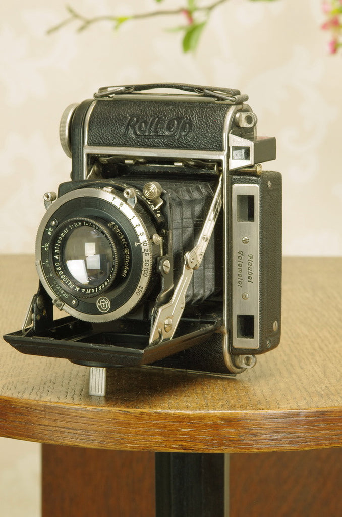 1939 PLAUBEL ROLL-OP! 6x4.5 COUPLED RANGEFINDER CAMERA. CLA’d, Freshly ...