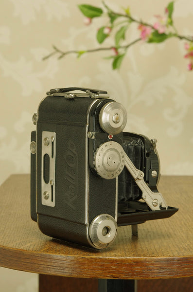 1939 PLAUBEL ROLL-OP! 6x4.5 COUPLED RANGEFINDER CAMERA. CLA’d, Freshly ...