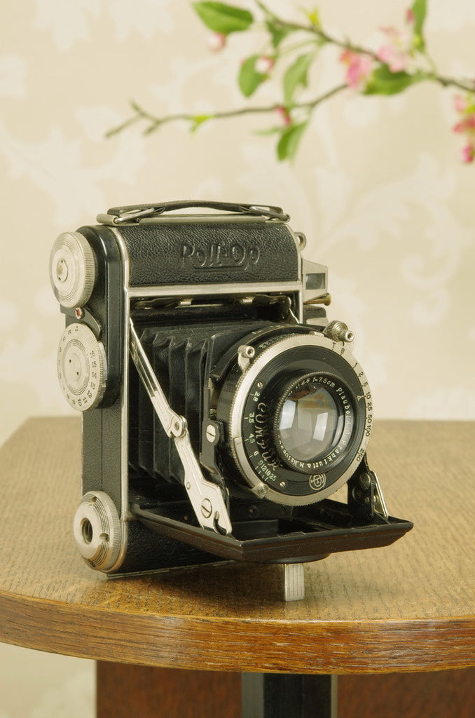 1939 PLAUBEL ROLL-OP! 6x4.5 COUPLED RANGEFINDER CAMERA. CLA’d, Freshly ...