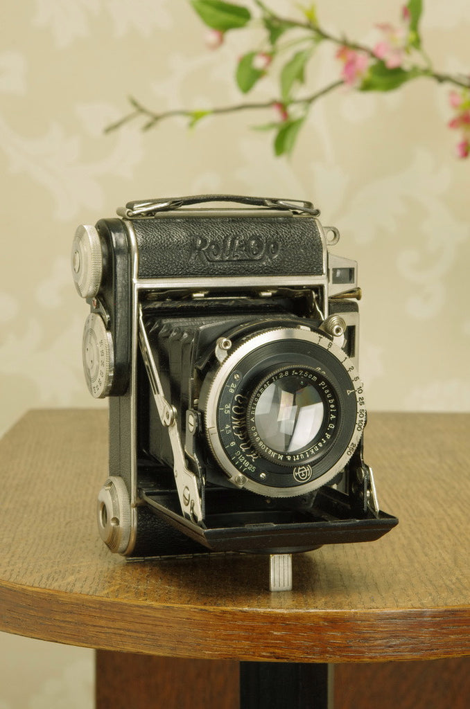 1939 PLAUBEL ROLL-OP! 6x4.5 COUPLED RANGEFINDER CAMERA. CLA’d, Freshly ...