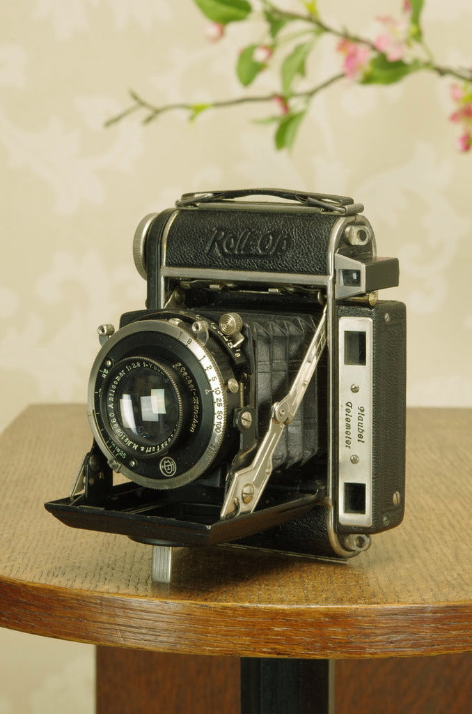 1939 PLAUBEL ROLL-OP! 6x4.5 COUPLED RANGEFINDER CAMERA. CLA’d, Freshly ...